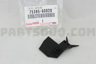 CLIP, OUTSIDE MOULDING, NO.1 7539560020 | Toyota Parts | PartSouq