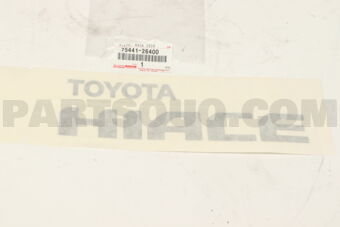 PLATE BACK DOOR 7544126400 | Toyota Parts | PartSouq