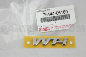 PLATE, LUGGAGE COMPARTMENT DOOR NAME, NO.4 7544406180 | Toyota Parts ...