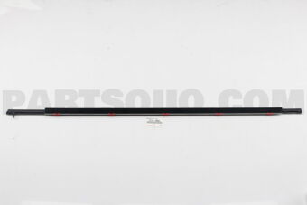 MOULDING ASSY, FRONT DOOR BELT, RH 7571048060 | Toyota Parts | PartSouq