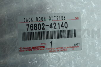 GARNISH SUB-ASSY 7680242140 | Toyota Parts | PartSouq