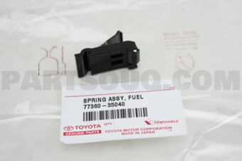 SPRING, FUEL FILLER OPENING LID HINGE 7736035040 | Toyota Parts | PartSouq