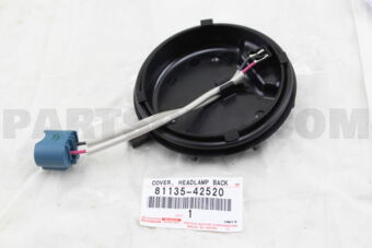 COVER, HEADLAMP BACK, NO.1 8113542520 | Toyota Parts | PartSouq