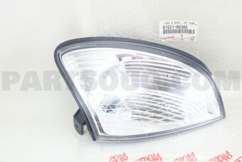 UNIT ASSY, FRONT TURN SIGNAL LAMP, LH 8152160360 | Toyota Parts | PartSouq