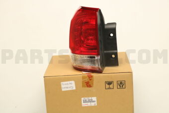 LENS & BODY, REAR COMBINATION LAMP, LH 8156160750 | Toyota Parts | PartSouq