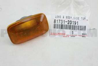 LENS, SIDE TURN SIGNAL LAMP, RH/LH 8173120191 | Toyota Parts | PartSouq
