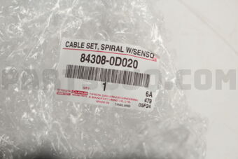 CABLE SUB-ASSY, SPIRAL 843080D020 | Toyota Parts | PartSouq