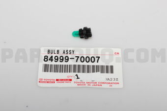 BULB, AIR CONDITIONER CONTROL 8499970007 | Toyota Parts | PartSouq