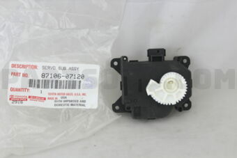 DAMPER SERVO SUB-ASSY, AIR CONDITIONER RADIATOR, NO.1 8710607120 ...