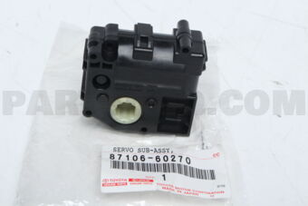 DAMPER SERVO SUB-ASSY, AIR CONDITIONER RADIATOR, NO.2 8710660270 ...
