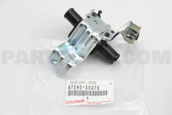 VALVE ASSY, HEATER WATER 8724035070 | Toyota Parts | PartSouq