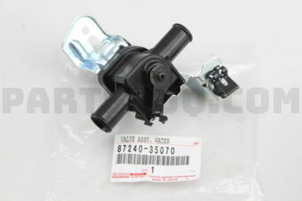 VALVE ASSY, HEATER WATER 8724035070 | Toyota Parts | PartSouq