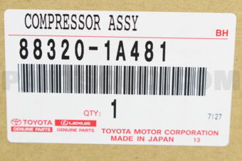 COMPRESSOR ASSY, COOLER 883201A481 | Toyota Parts | PartSouq
