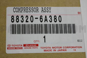 COMPRESSOR ASSY, COOLER 883206A380 | Toyota Parts | PartSouq