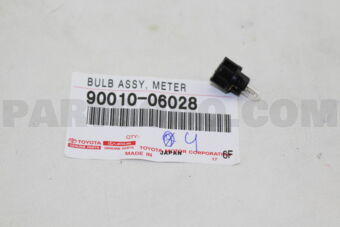 BULB, COMBINATION METER, NO.1 9001006028 | Toyota Parts | PartSouq