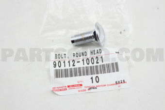 BOLT, ROUND HEAD SQUARE NECK(FOR FRONT BUMPER) 9011210021 | Toyota ...
