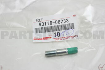 BOLT, NO.1 (FOR REAR DIFFERENTIAL CARRIER SET) 9011608233 | Toyota ...