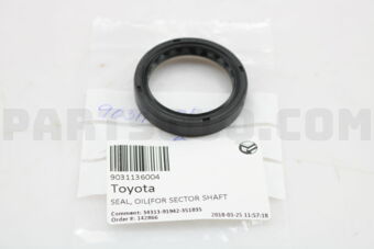 SEAL, OIL(FOR SECTOR SHAFT) 9031136004 | Toyota Parts | PartSouq