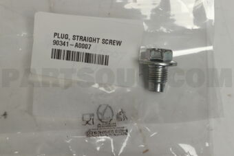 PLUG, STRAIGHT SCREW 90341A0007 | Toyota Parts | PartSouq