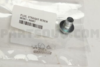 PLUG, STRAIGHT SCREW 90341A0007 | Toyota Parts | PartSouq