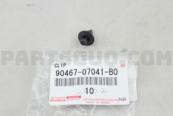 CLIP(FOR CONSOLE BOX) 9046707041B0 | Toyota Parts | PartSouq