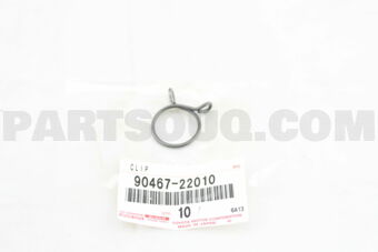 CLIP OR CLAMP(FOR VENTILATION HOSE) 9046722010 | Toyota Parts | PartSouq