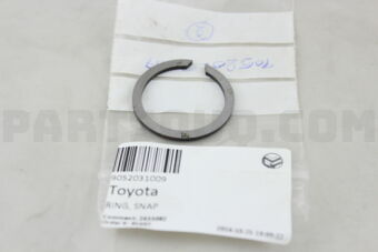 RING, DRIVE SHAFT SNAP, RH/LH 9052031009 | Toyota Parts | PartSouq