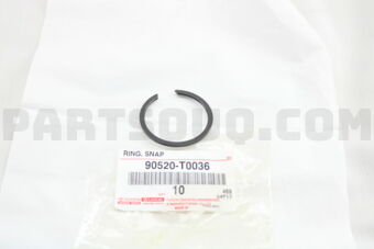 RING, SNAP (FOR REAR AXLE SHAFT), RH/LH 90520T0036 | Toyota Parts ...