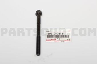 BOLT(FOR CYLINDER HEAD SET) 9091002181 | Toyota Parts | PartSouq