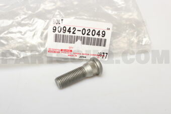 BOLT, HUB (FOR FRONT AXLE), RH/LH 9094202049 | Toyota Parts | PartSouq