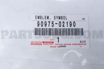 EMBLEM SYMBOL 9097502190 | Toyota Parts | PartSouq