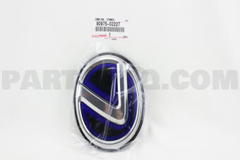 EMBLEM, RADIATOR GRILLE (OR FRONT PANEL) 9097502227 | Toyota Parts ...