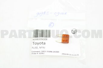 ENGINE ROOM FUSE 9098209008 | Toyota Parts | PartSouq