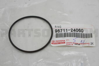 RING, O(FOR POWER STEERING CONTROL VALVE) 9671124060 | Toyota Parts ...