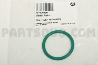 SEAL (1VEH NEED 4PCS) 407339200 | Victor Reinz Parts | PartSouq