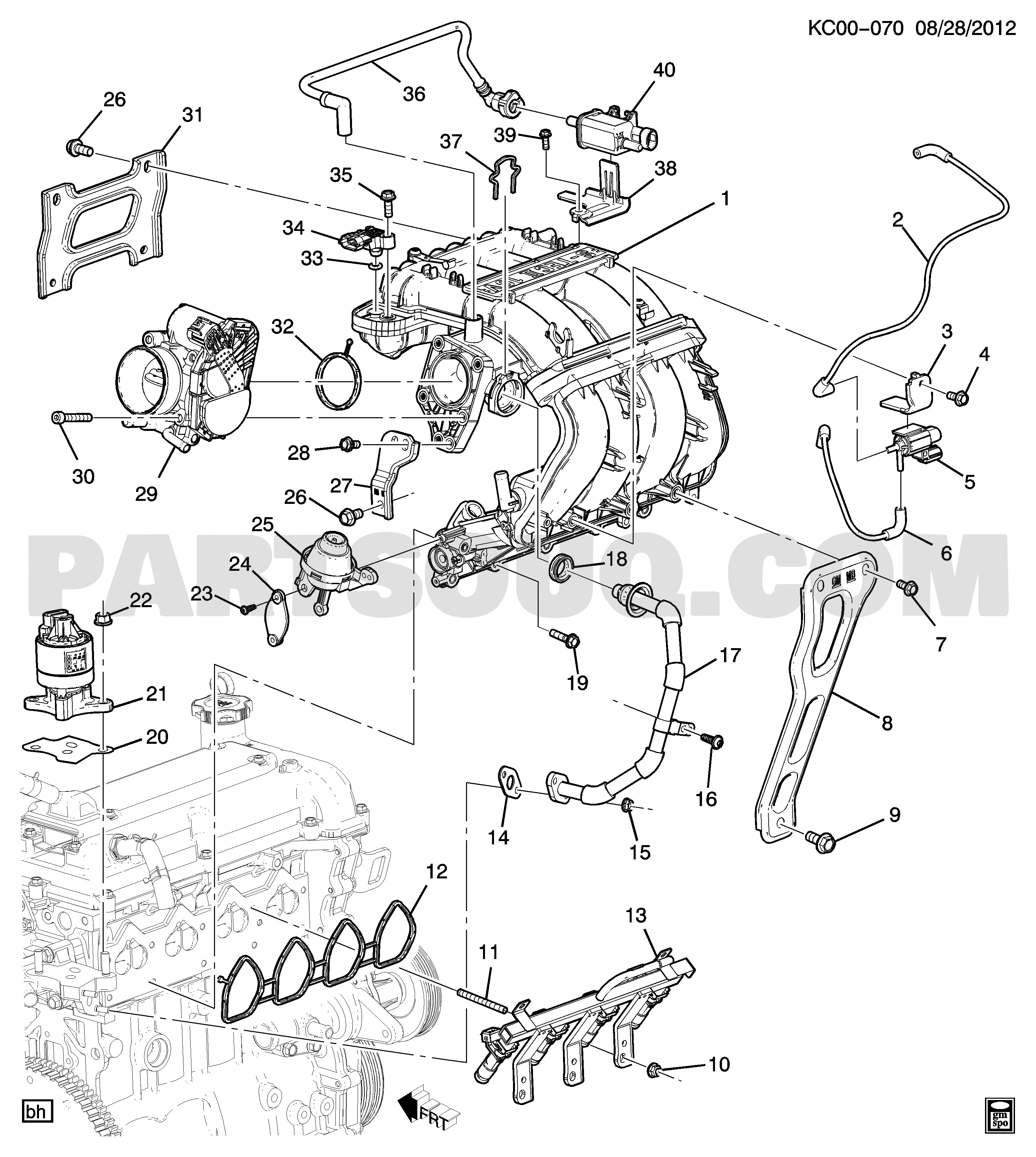 ENGINE ASM 1.0L L4 PART 5 INTAKE MANIFOLD FUEL RELATED PARTS LMT 1.0 1 SUSPENSION FX3 Chevrolet Spark M300 11.06.2011 AJF566197K4C3 Parts Catalogs PartSouq