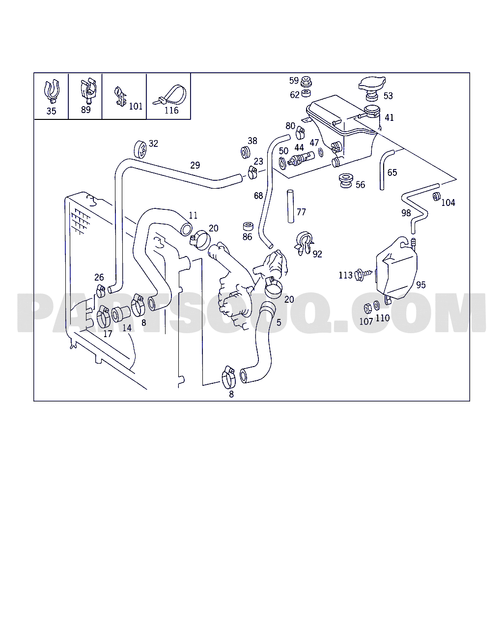 Another "What is this hose for?" question | Mercedes-Benz Forum