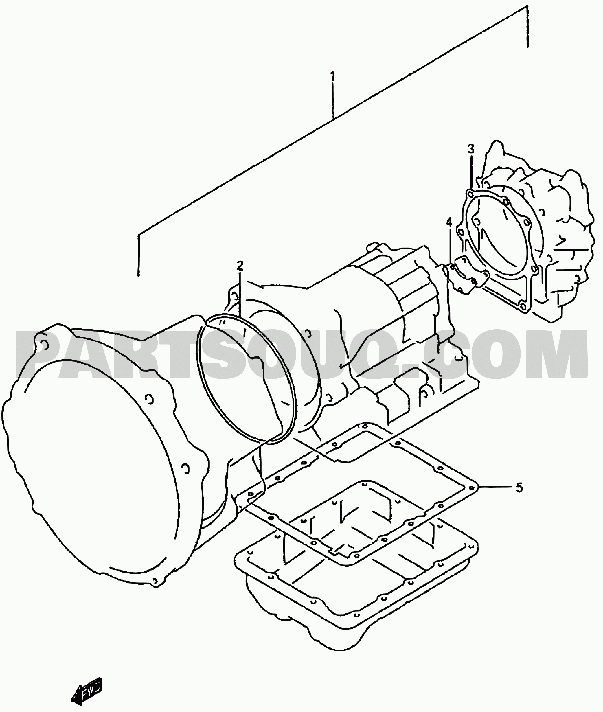 7 Transmission Suzuki Vitara Sidekick Sq625 Sq625l Vitara Parts