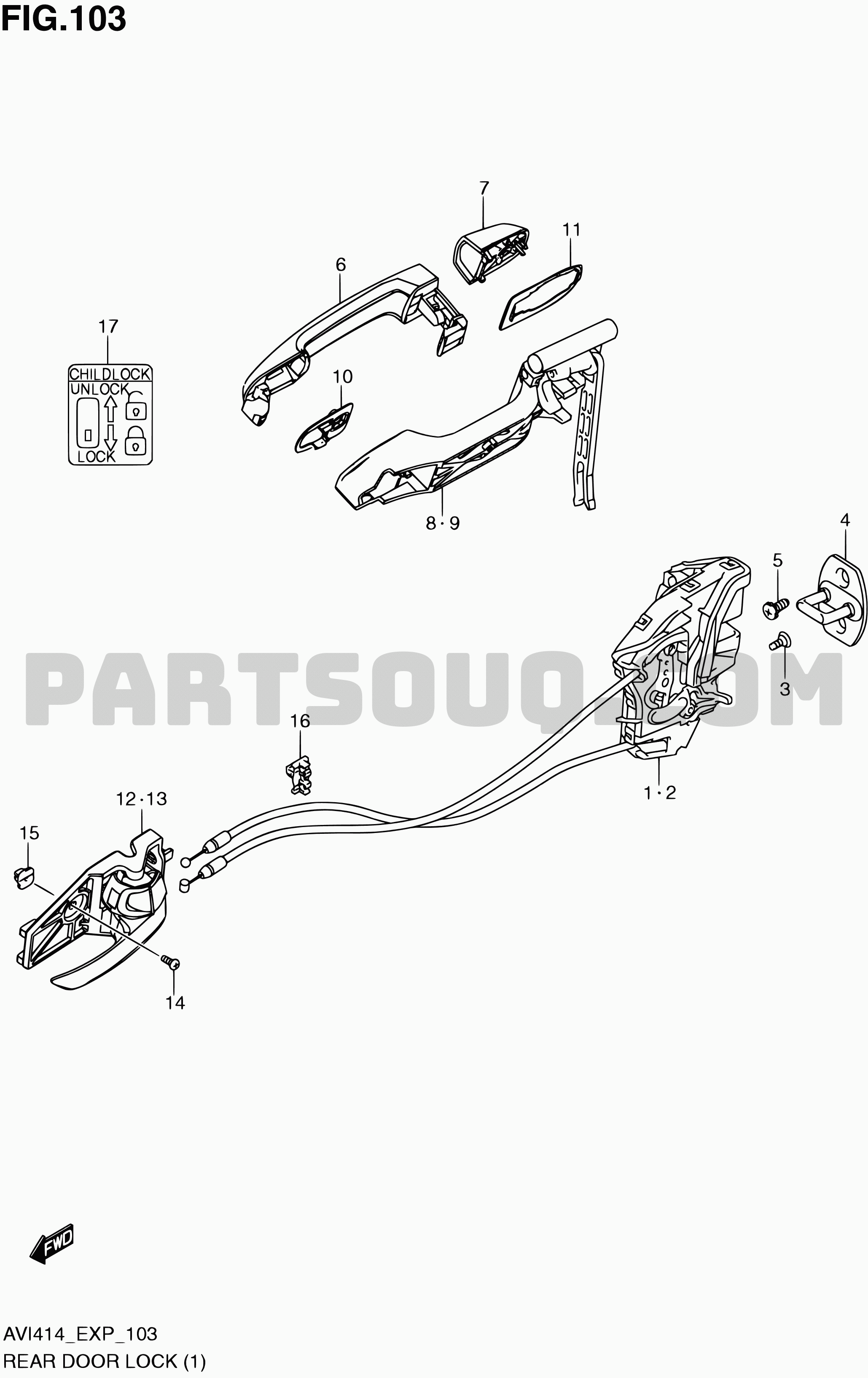 Ertiga door parts store
