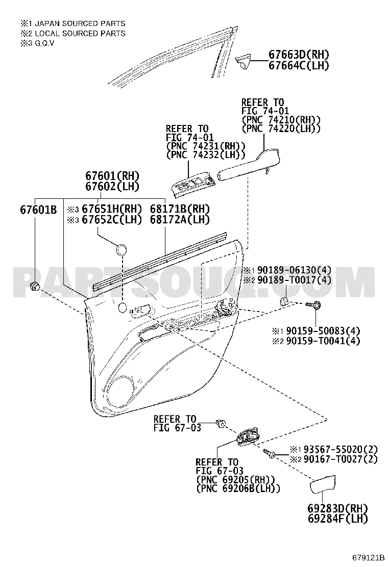 2003 Toyota Corolla Parts Catalog
