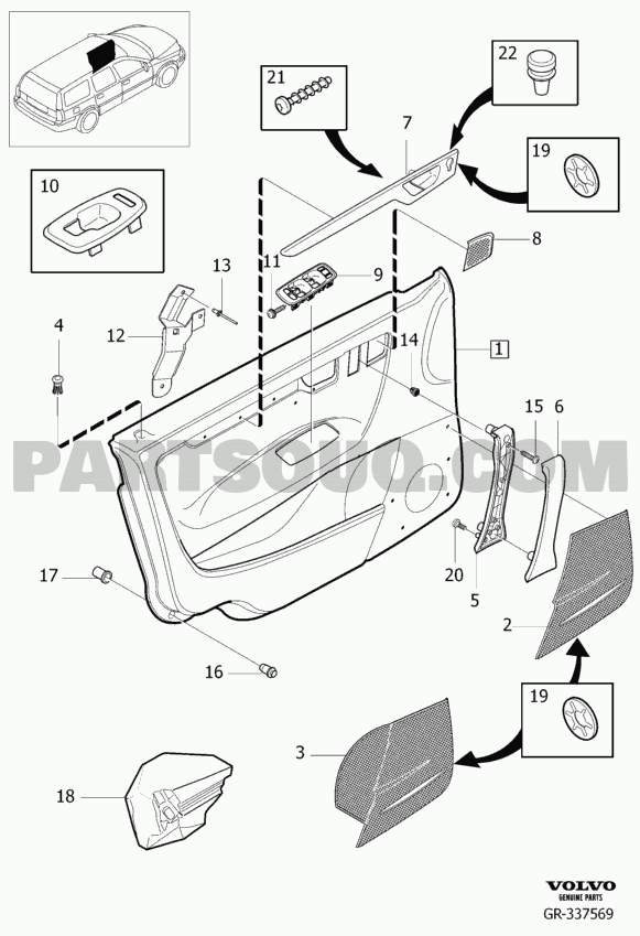 Volvo v70 parts store