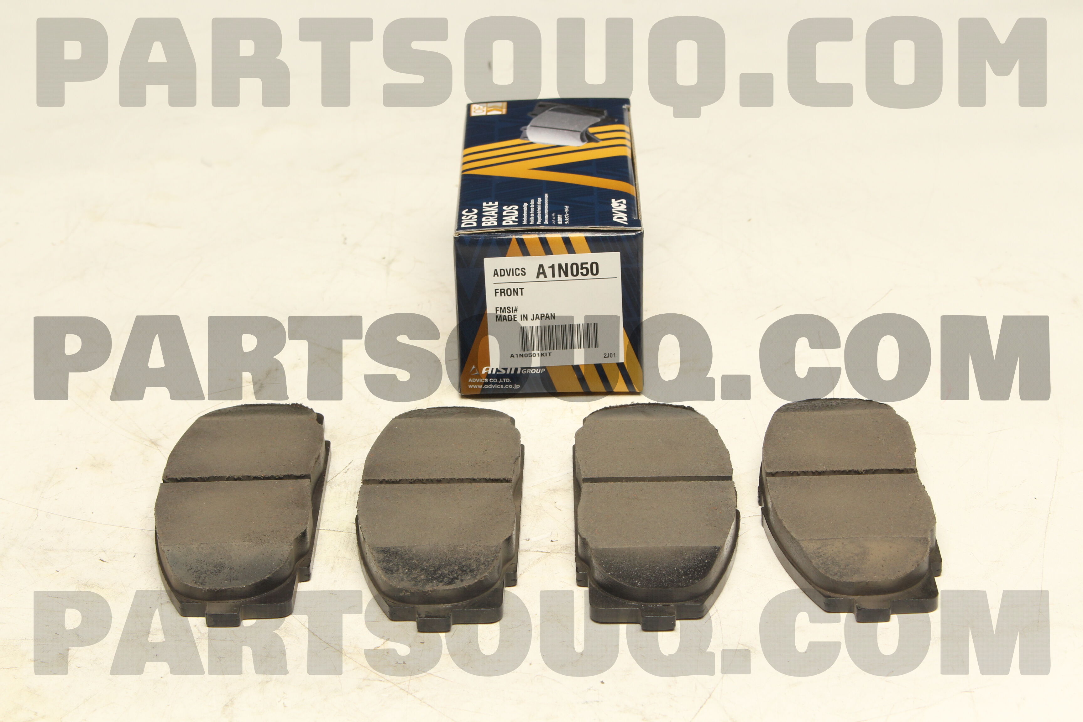 BRAKE PAD FRONT TO 04465-26320 HIACE VAN,COMMUTER 199907-200508 ADVICS ...
