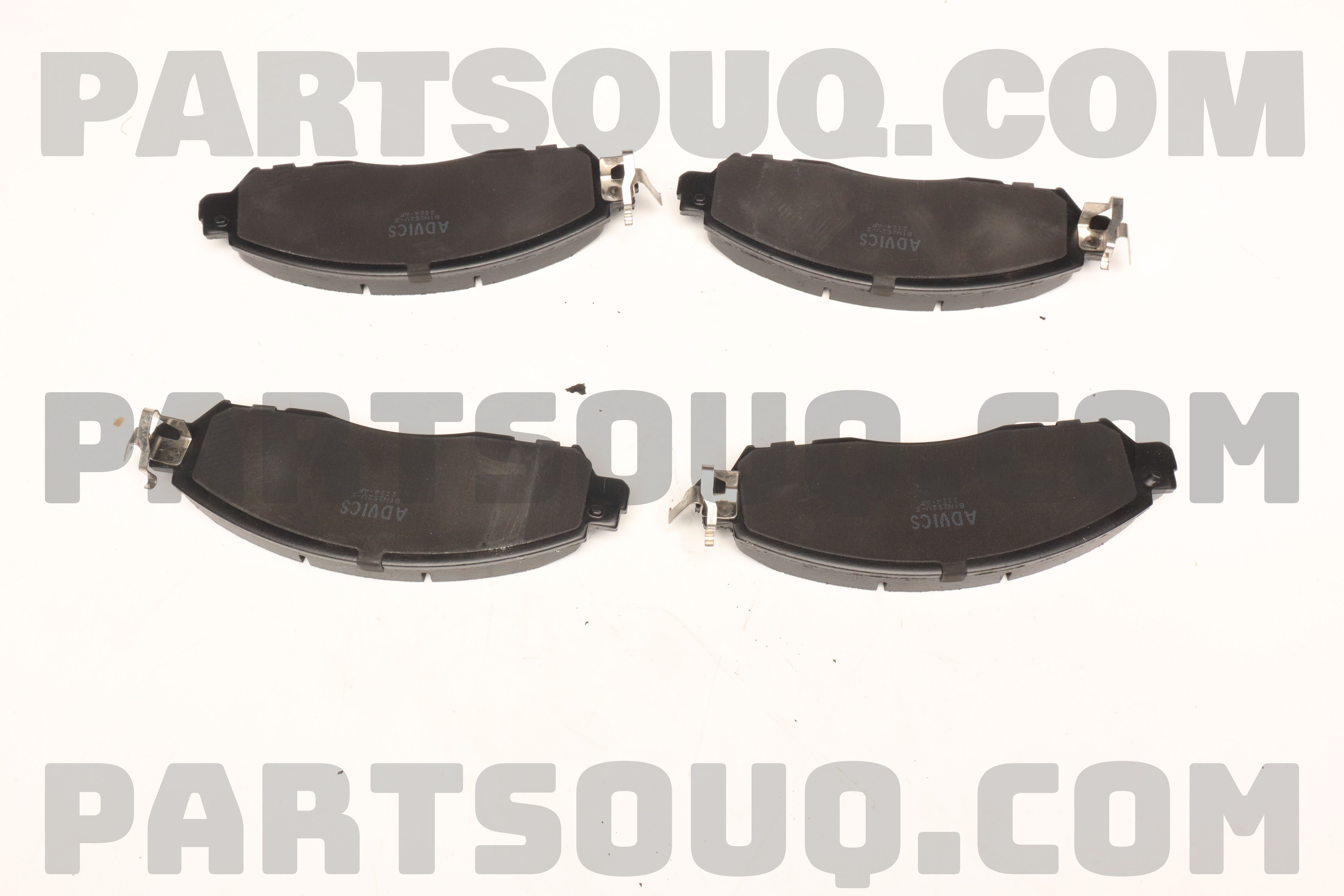 BRAKE PAD FRONT NI D1060-4JA0A NAVARA 201506-201908 ADVICS B1N252VS ...