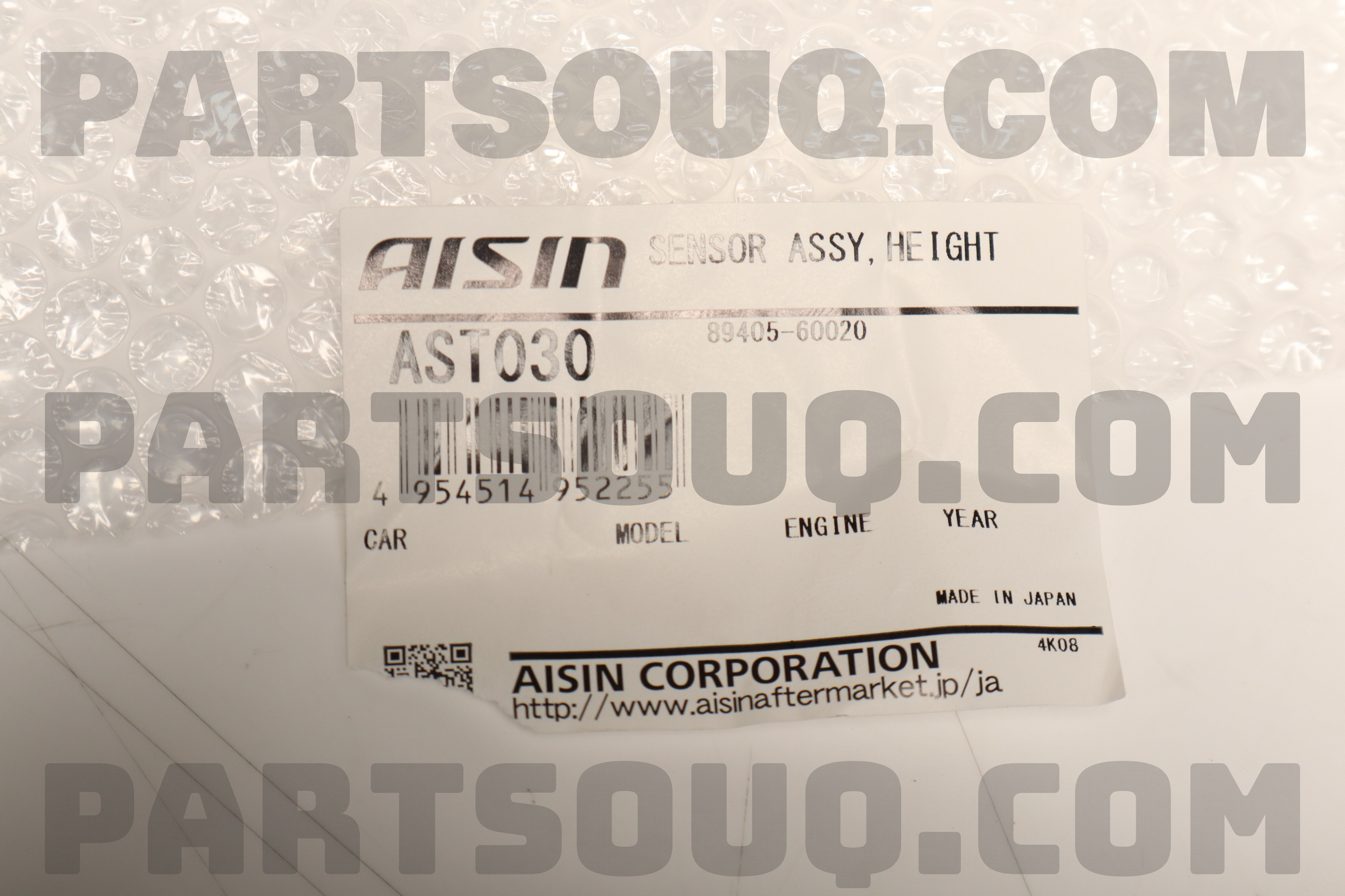 HIGH CONTROL SENSOR TO 89406-60020 LAND CRUISER 200709- AISIN AST030 ...