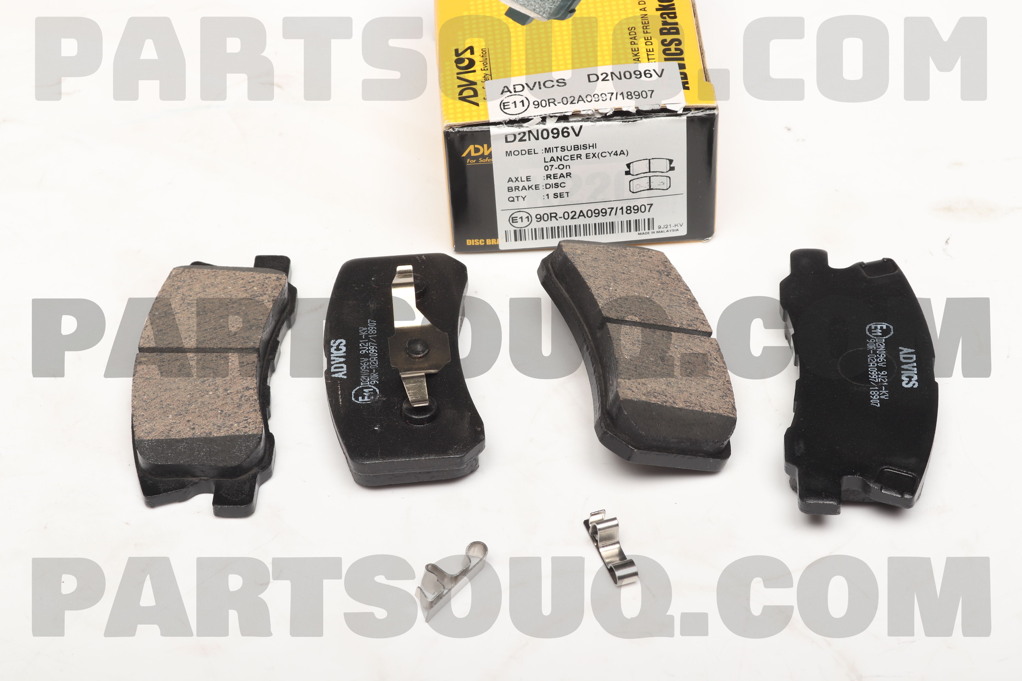 PAD SET,RR BRAKE MN116286 | Mitsubishi Parts | PartSouq