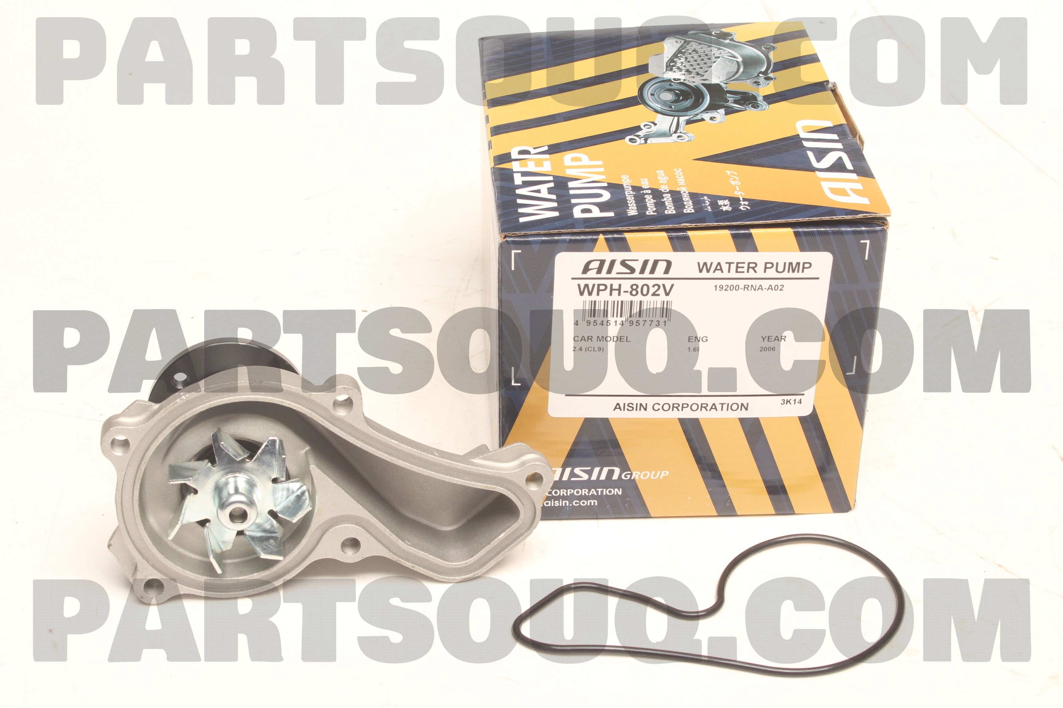 WATER PUMP 19200-RNA-A01 R18A HO CIVIC 2005- AISIN WPH802V | AISIN ...
