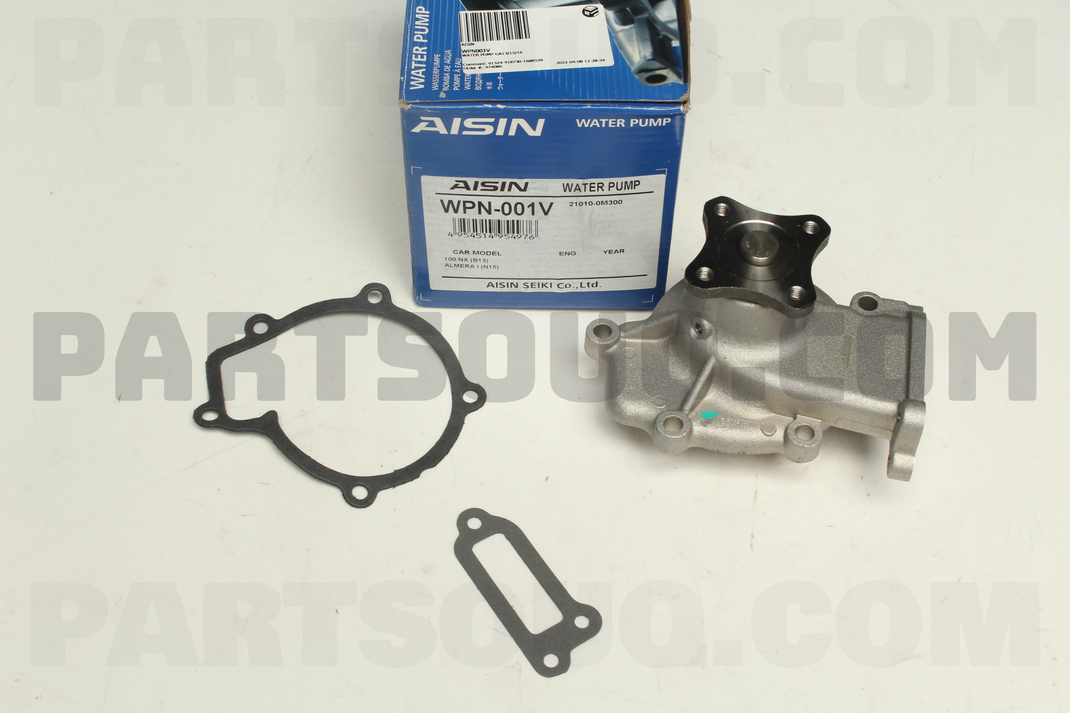 WATER PUMP GA13/15/16 WPN001V | AISIN Parts | PartSouq