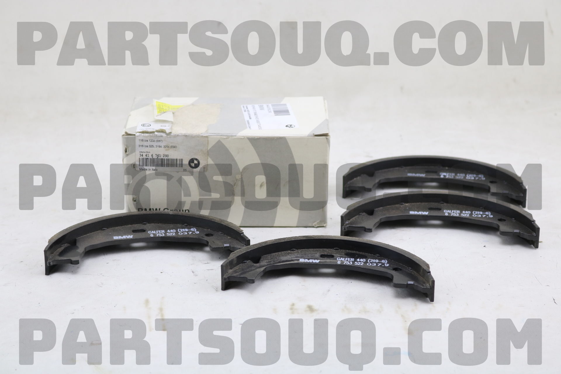 BRAKE SHOE SET BMW E46,E90,E82,F21,F30 KF55442061 | KRAFTTEILE Parts ...