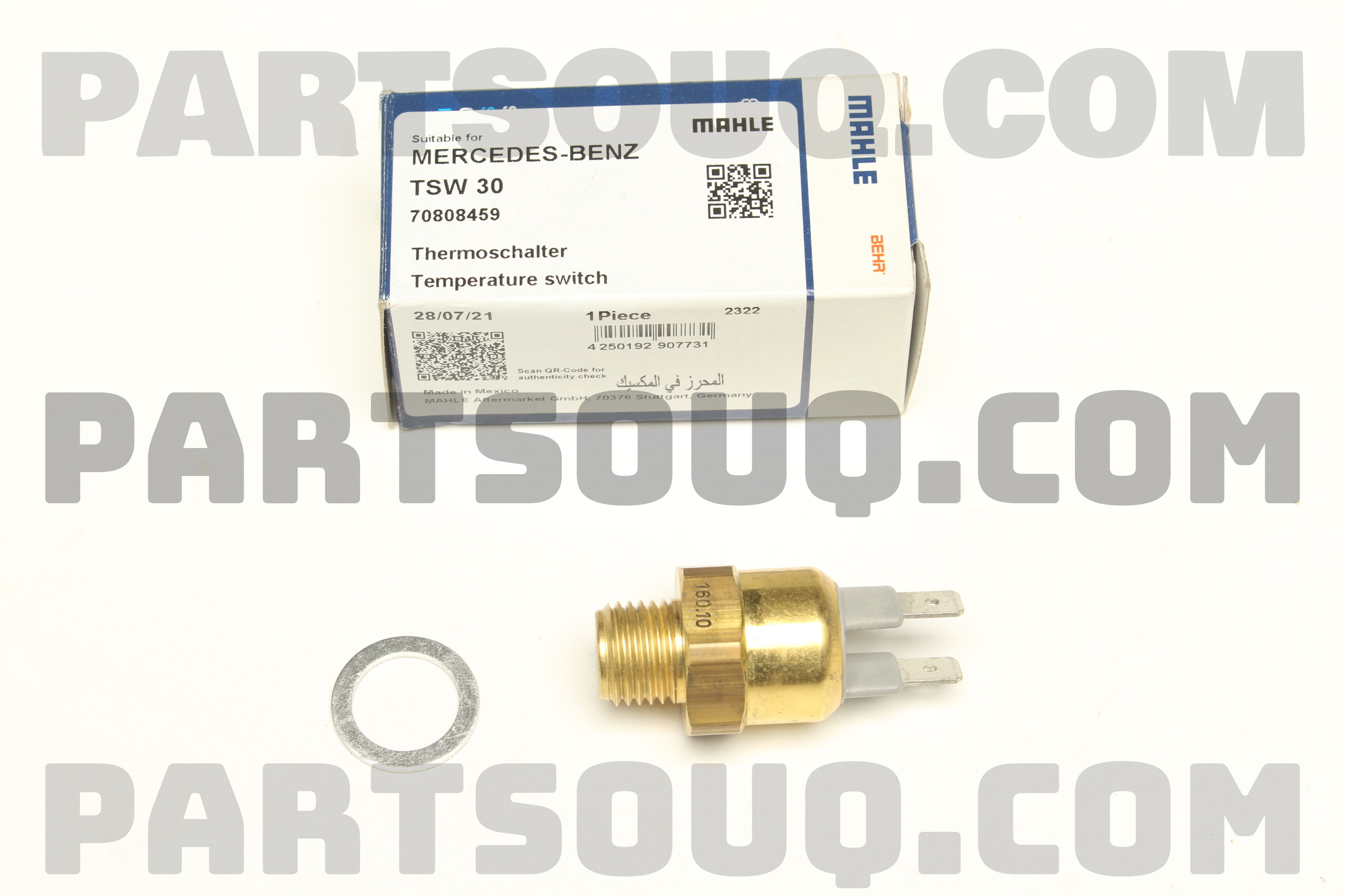 THERMOSWITCH 2 PIN 65/60 DEGR 0065454324 | Behr Parts | PartSouq