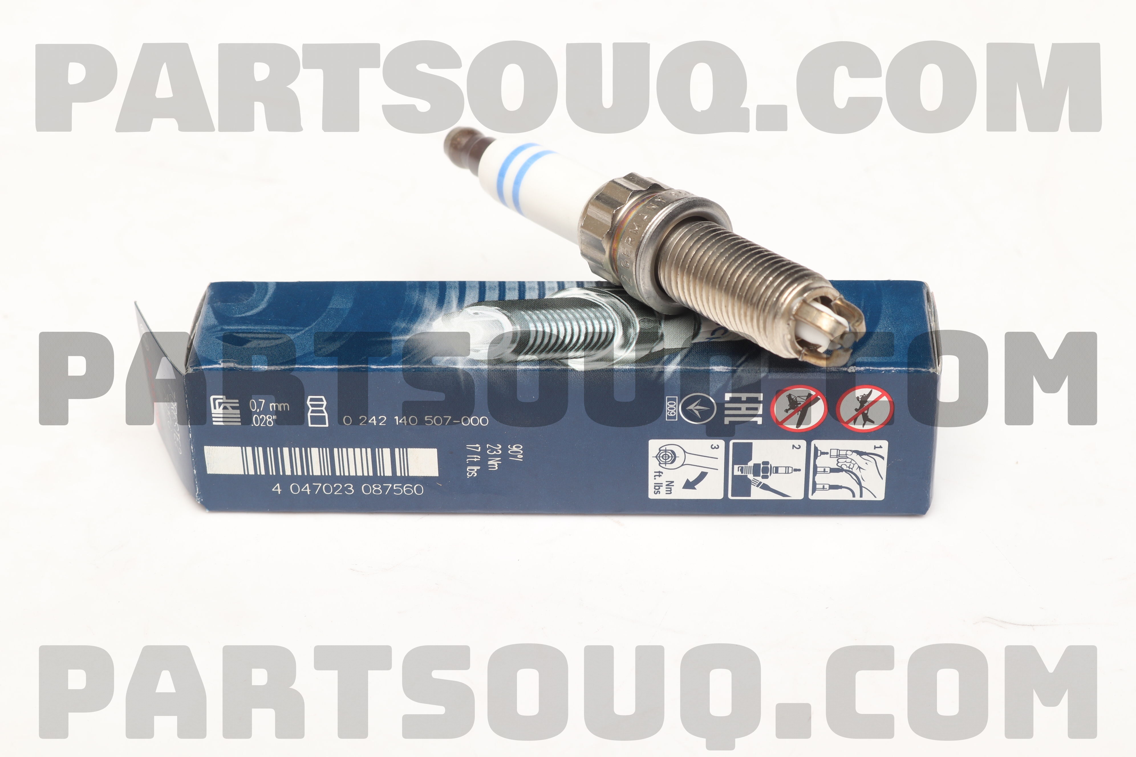 SPARK PLUG SUPER W-COPPER CORE 0242140507 | Bosch Parts | PartSouq